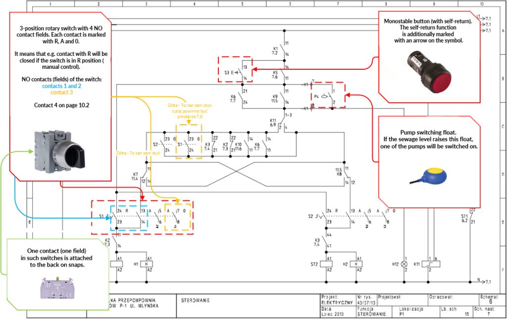 Electrical Symbols How To Read Schematics 4 Contacts Buttons Sensors Blog Related To